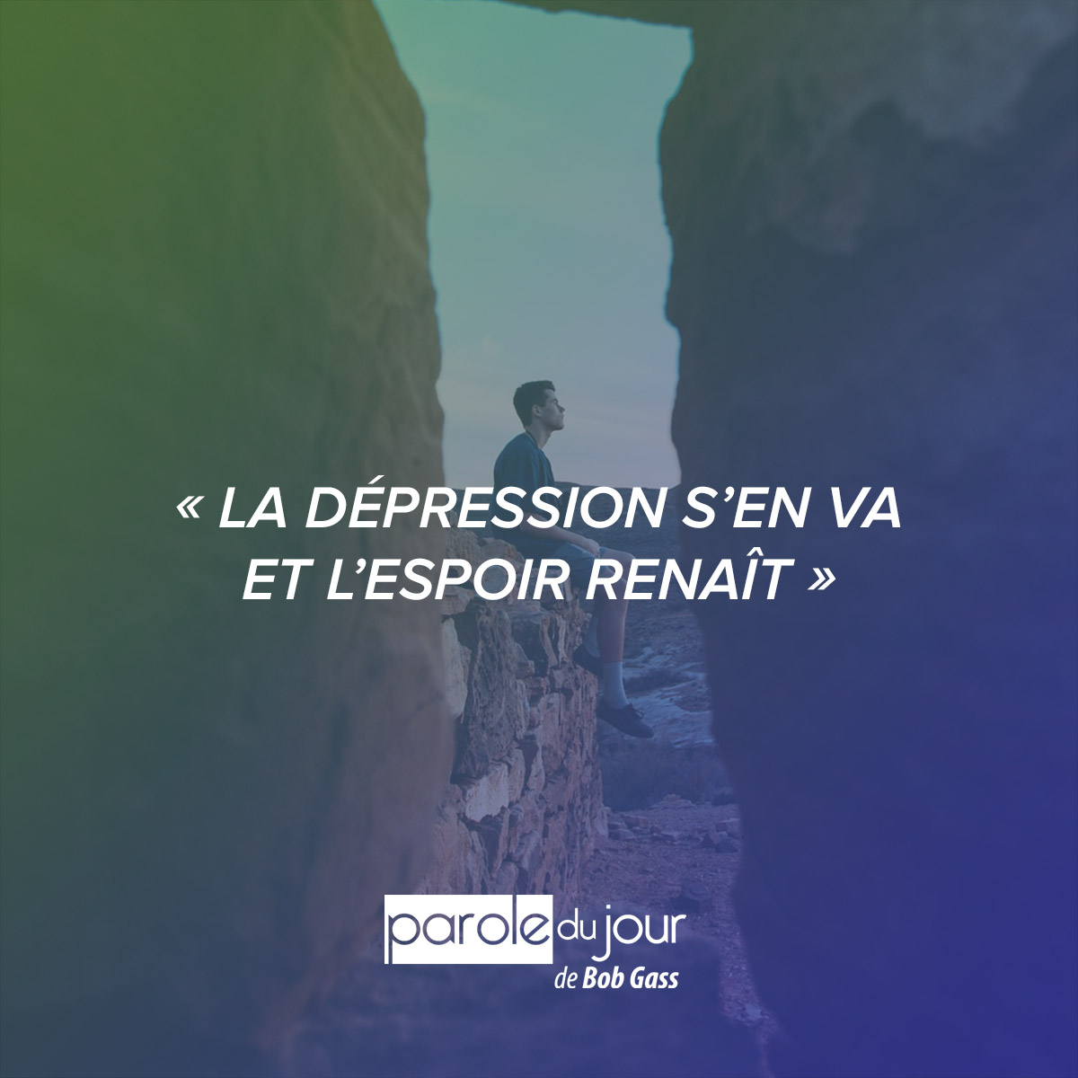 Gérer la dépression - Parole du Jour