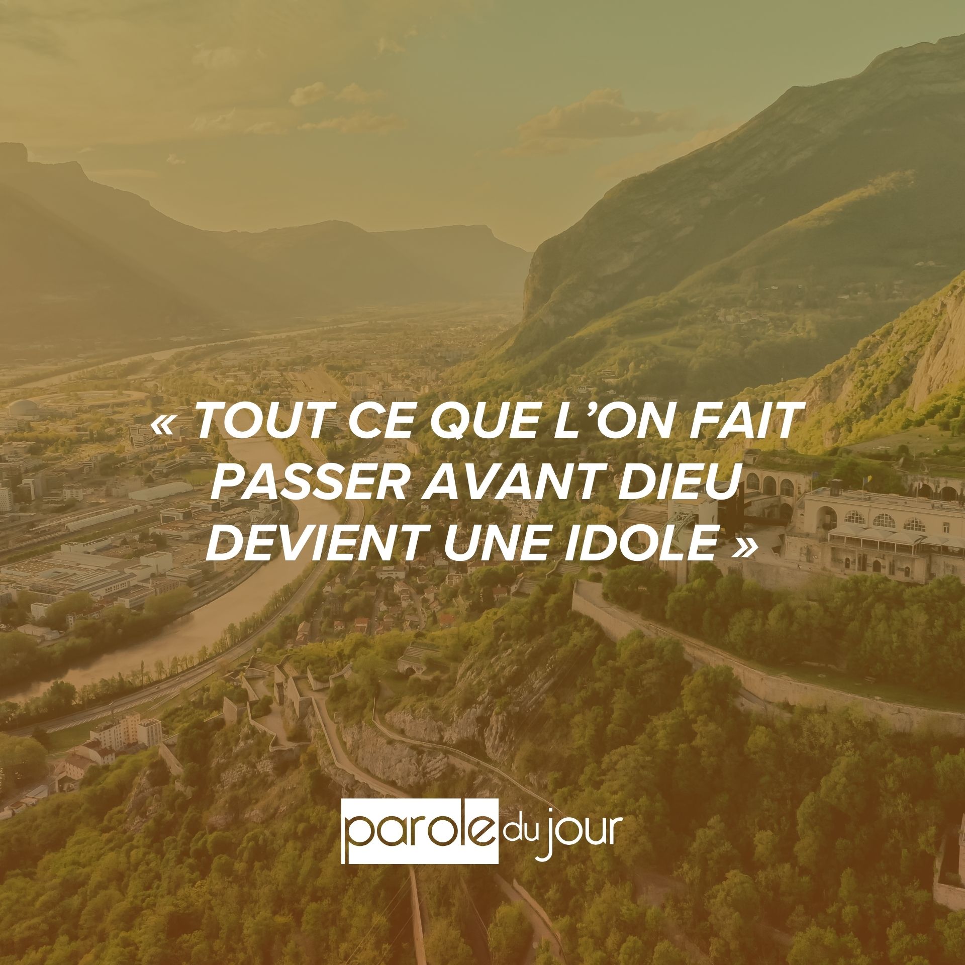 L’importance de la Parole de Dieu - Parole du Jour