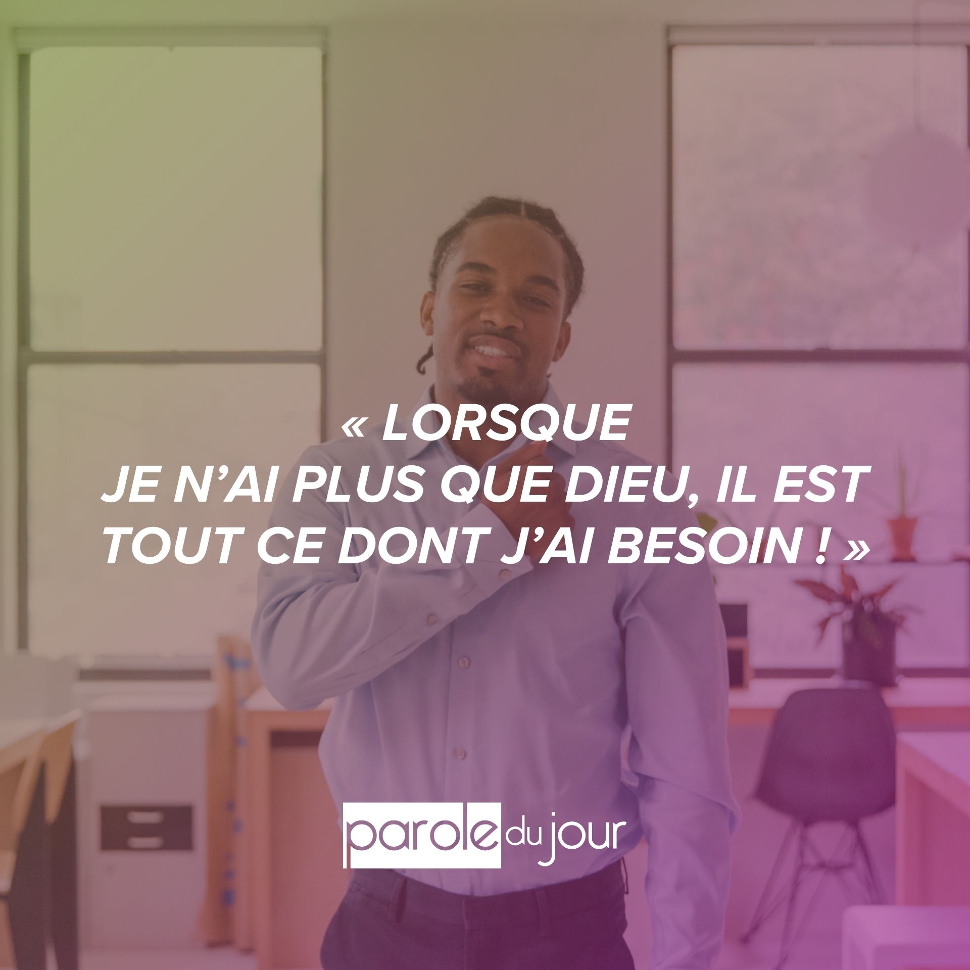 Le brisement (1) - Parole du Jour