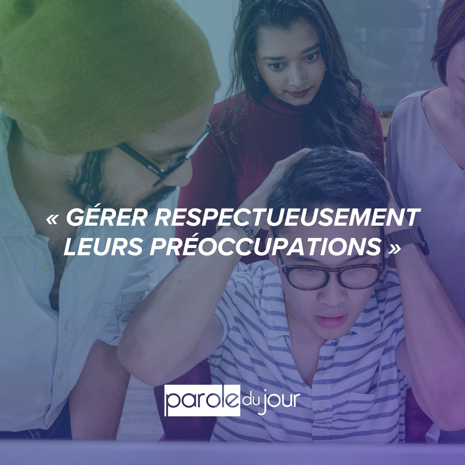 Éviter le dédain - Parole du Jour