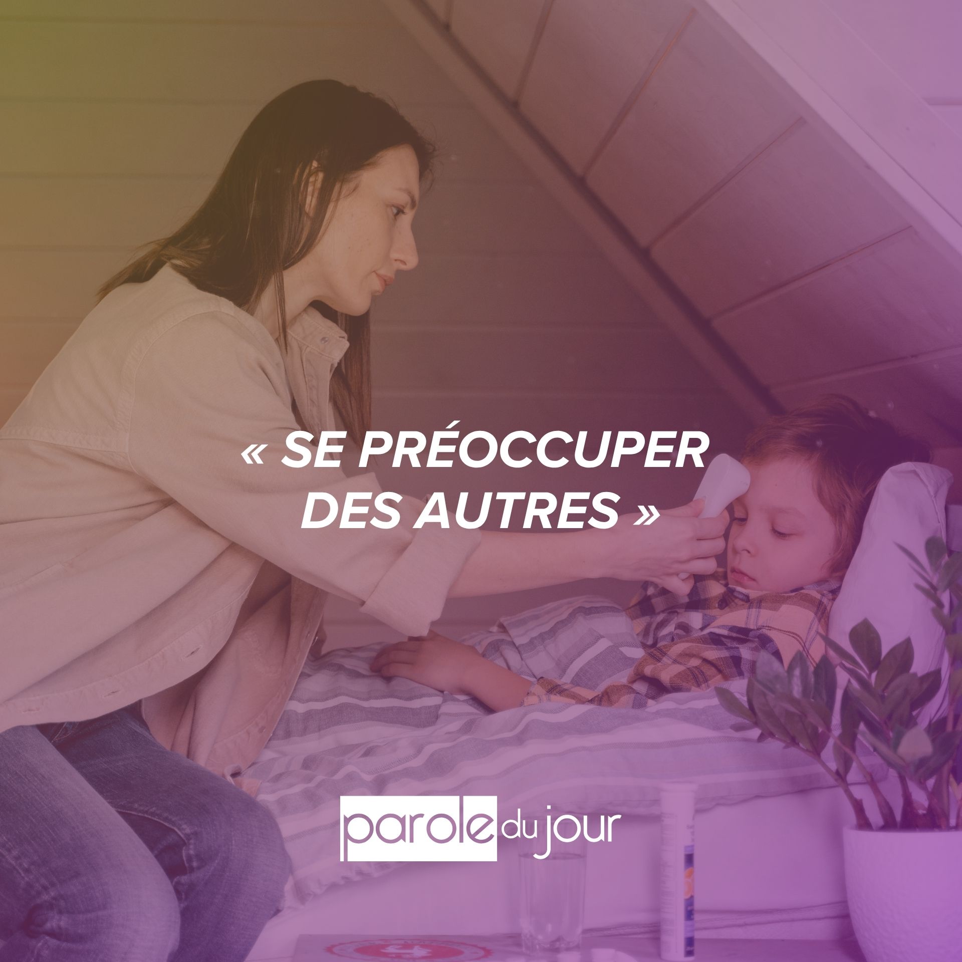 Tout commence par un regard - Parole du Jour