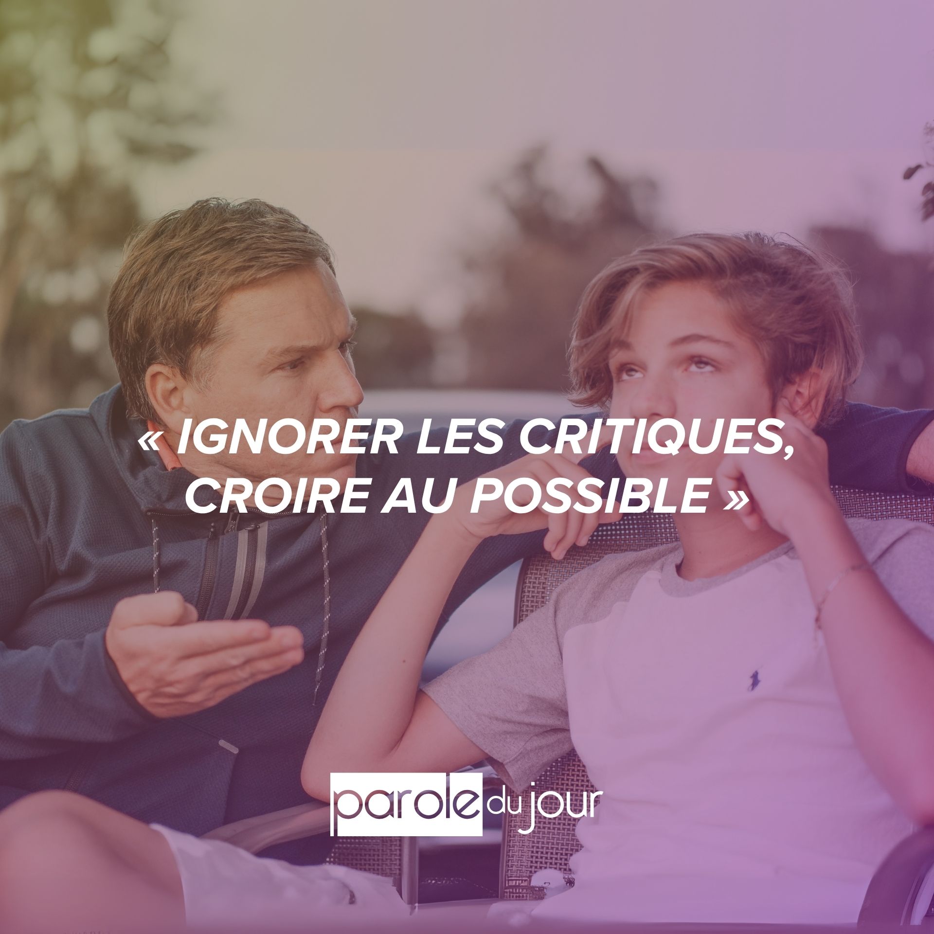 Se relever et avancer (2) - Parole du Jour